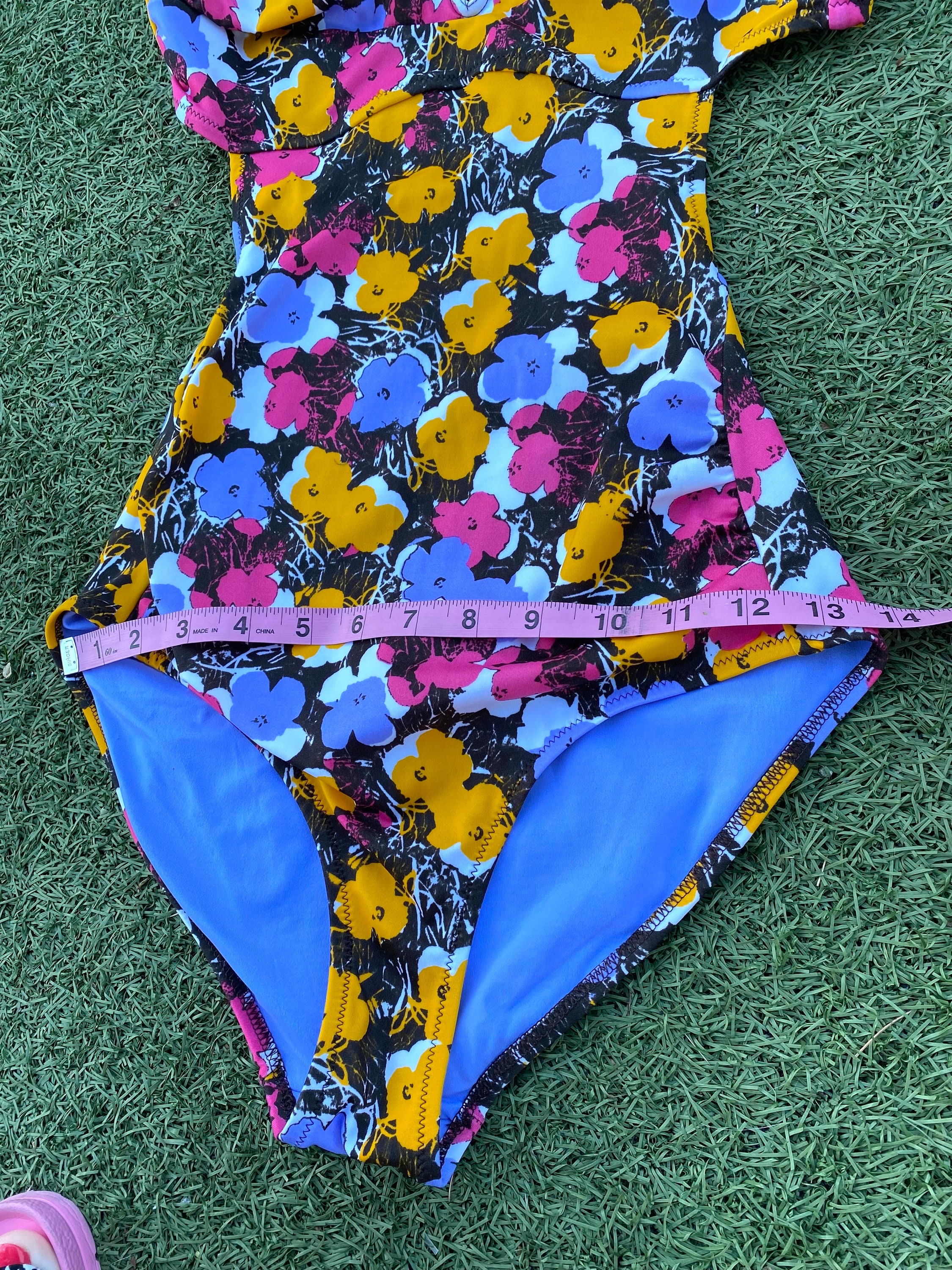DVF X Andy Warhol Poppy Print Swimsuit (2014) - Etsy