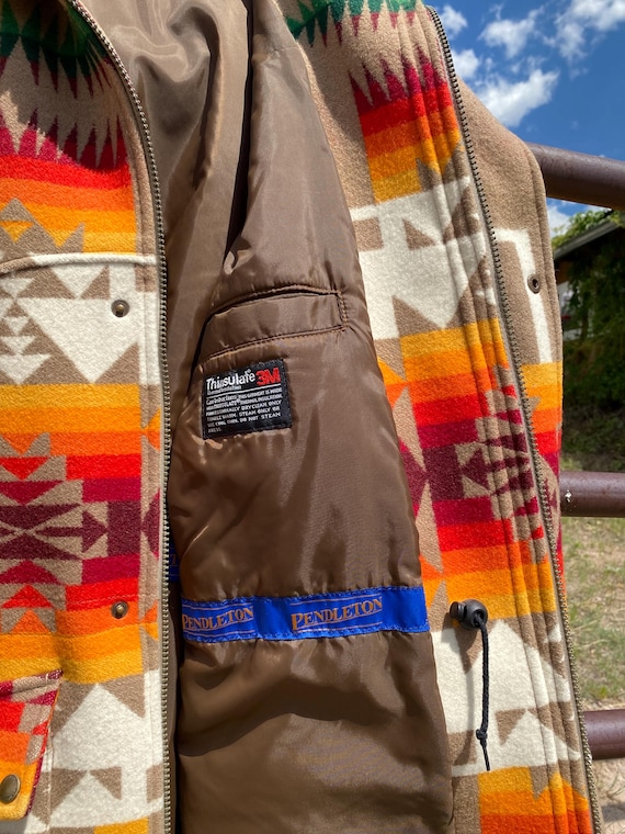 Vintage Pendleton wool blanket coat in “Chief Joseph”… - Gem
