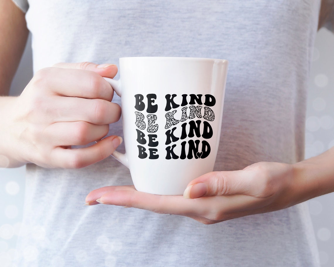 Be Kind Outline Svg, Be Kind Svg, Kindness Svg, Kind Quote Svg, Be Kind ...