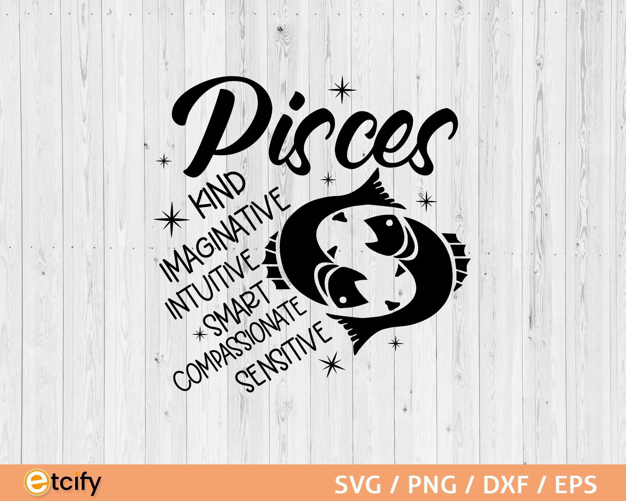 Pisces, Pisces Svg, Zodiac SVG, Zodiac SVG Bundle, Zodiac Sign SVG ...