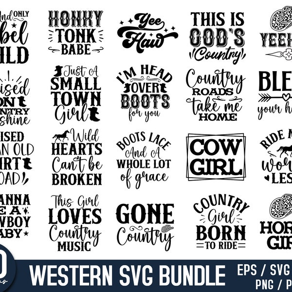 Western Svg - Etsy
