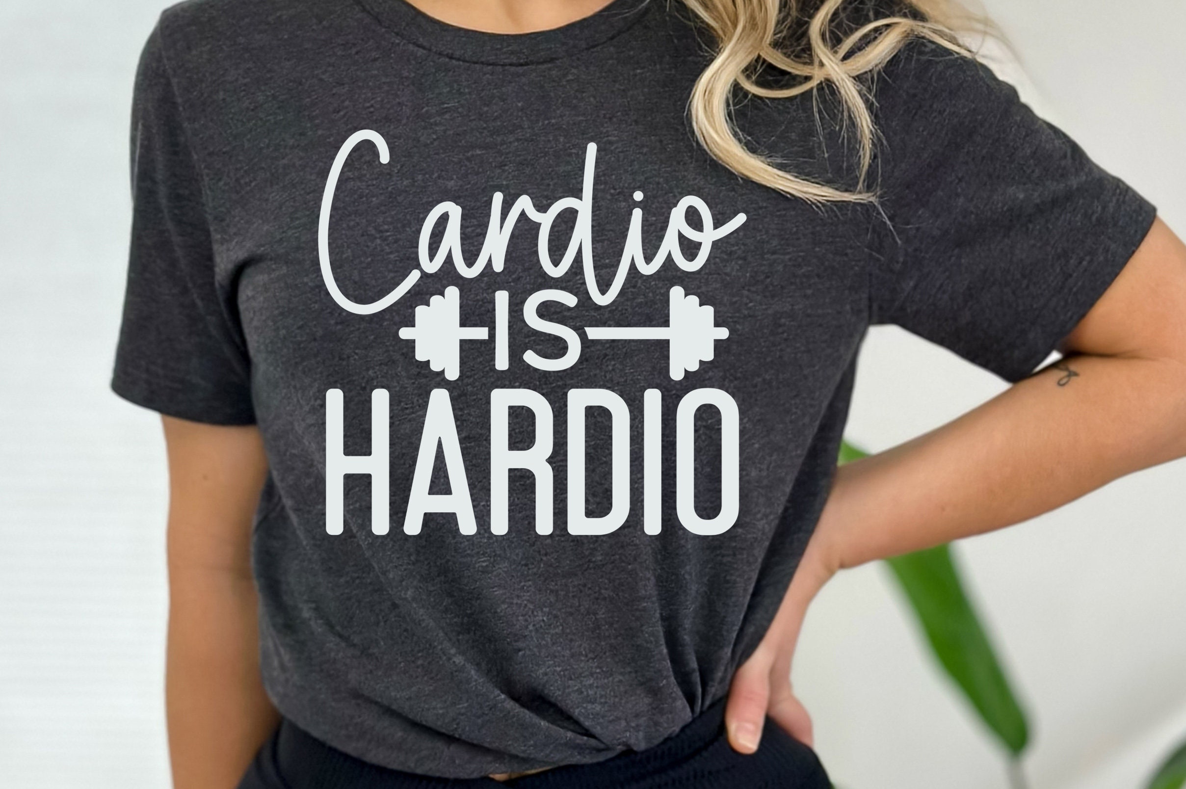 Cardio is Hardio Svg, Gym Svg Bundle, Workout Svg Bundle Fitness Svg ...