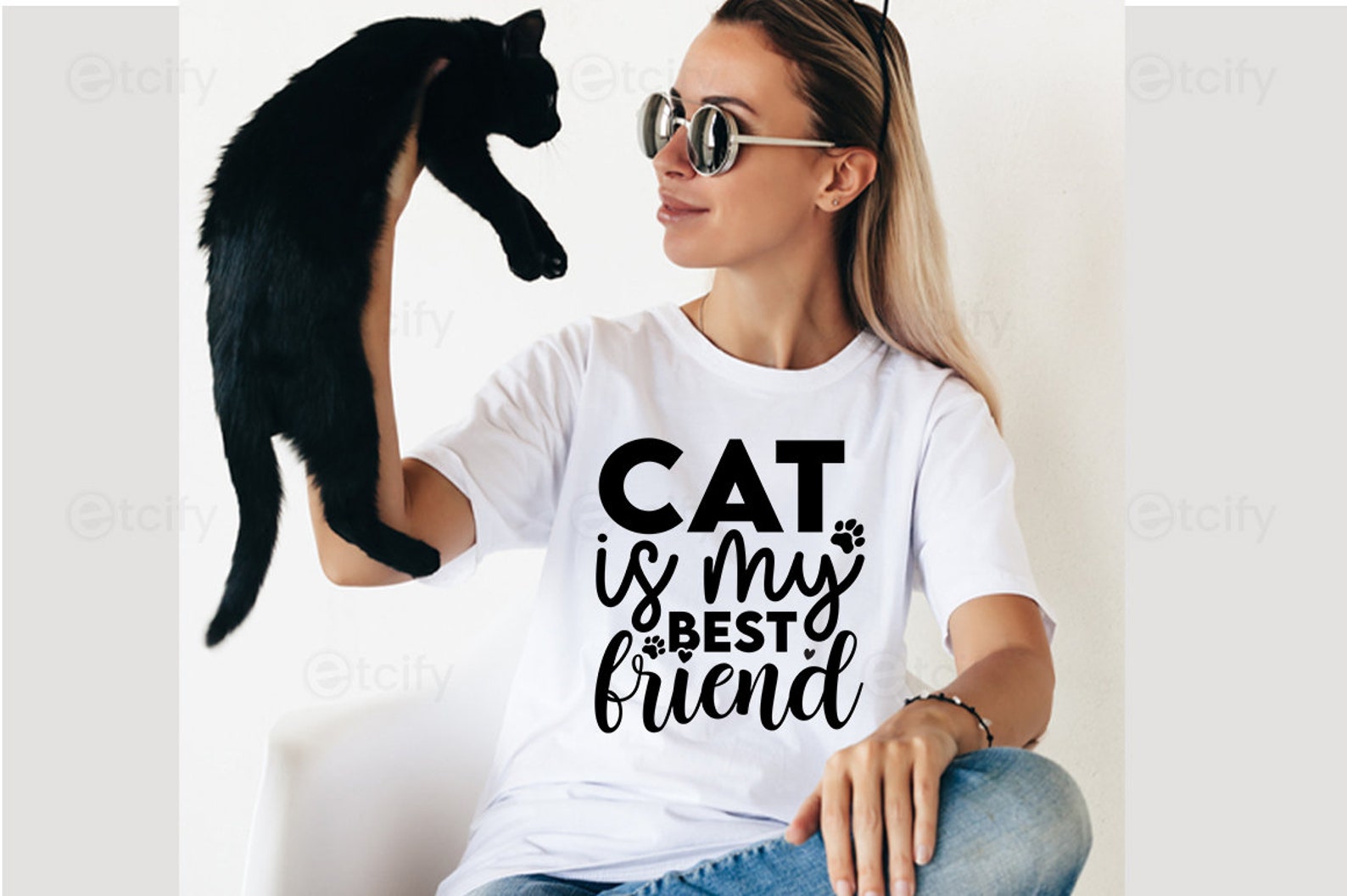Cat Quotes Svg Bundle, Funny Cat Deign, Cat Svg, Mom Life Svg, Cat ...