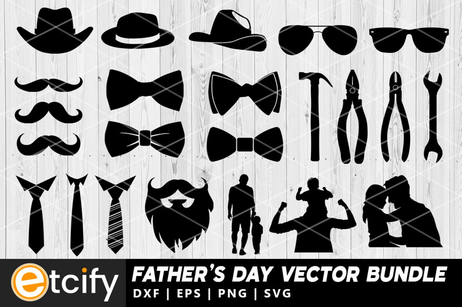 Fathers Day Mega Bundle, Happy Father's Day Bundle, Dad Bundle, Dad Svg ...