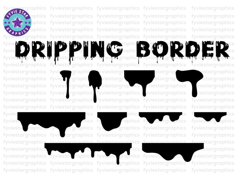 Dripping Font SVG Dripping Alphabet Horror Font Svg File - Etsy