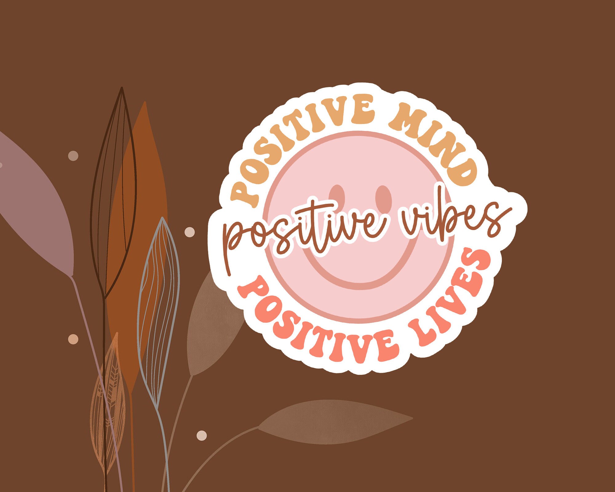 Boho Inspirational Digital Sticker Bundle, Boho Inspirational Quotes ...