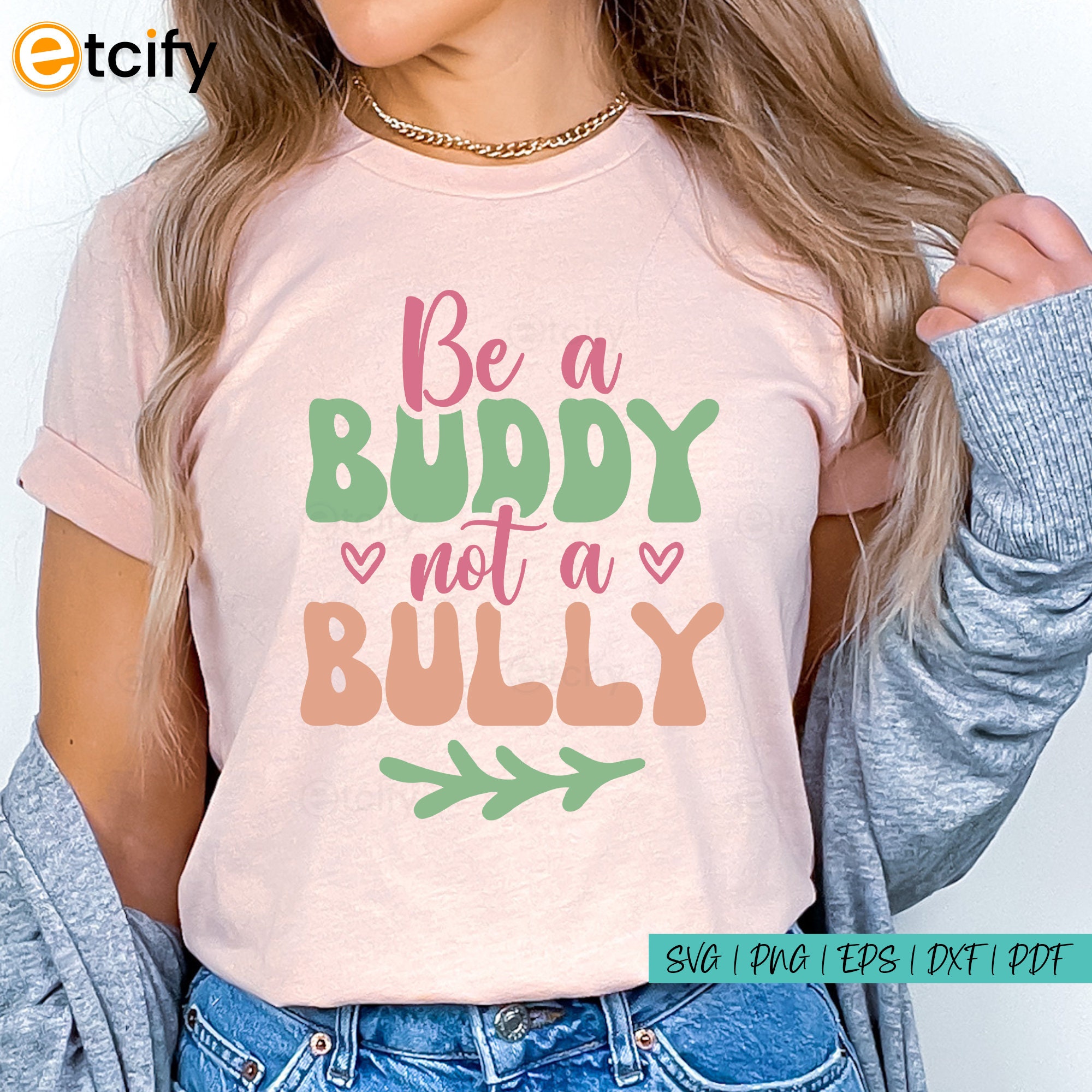 Boho Kindness Svg Png Bundle, Anti Bullying Svg Bundle, Retro Kindness ...