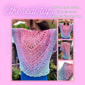 PDF Crochet Pattern - Ethereal Top - Etsy