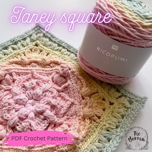PDF Crochet Pattern - Janey Square - Etsy UK