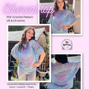 PDF Crochet Pattern - Ethereal Top - Etsy