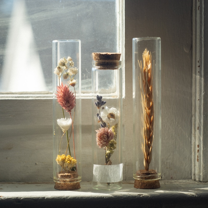 Flower Vial - Etsy