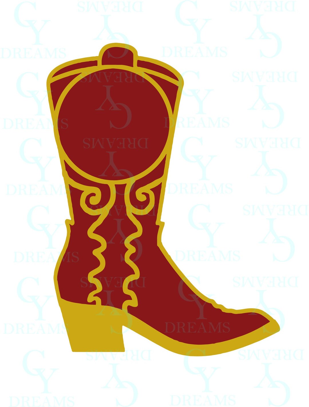 Boot With Blank Space for Letter, SVG, Cricut, PNG - Etsy