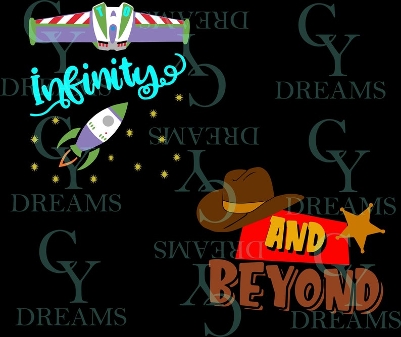 To Infinity and Beyond, Toy Story, PNG, SVG - Etsy