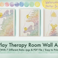 Why Play Therapy Poster 20x24 White Lettering Digital Download - Etsy