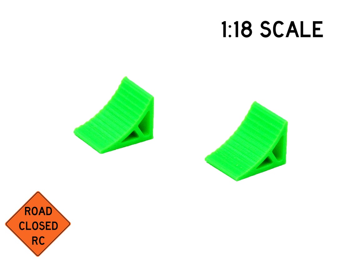 Wheel Chocks 1:18 Scale 1 Pair - Etsy
