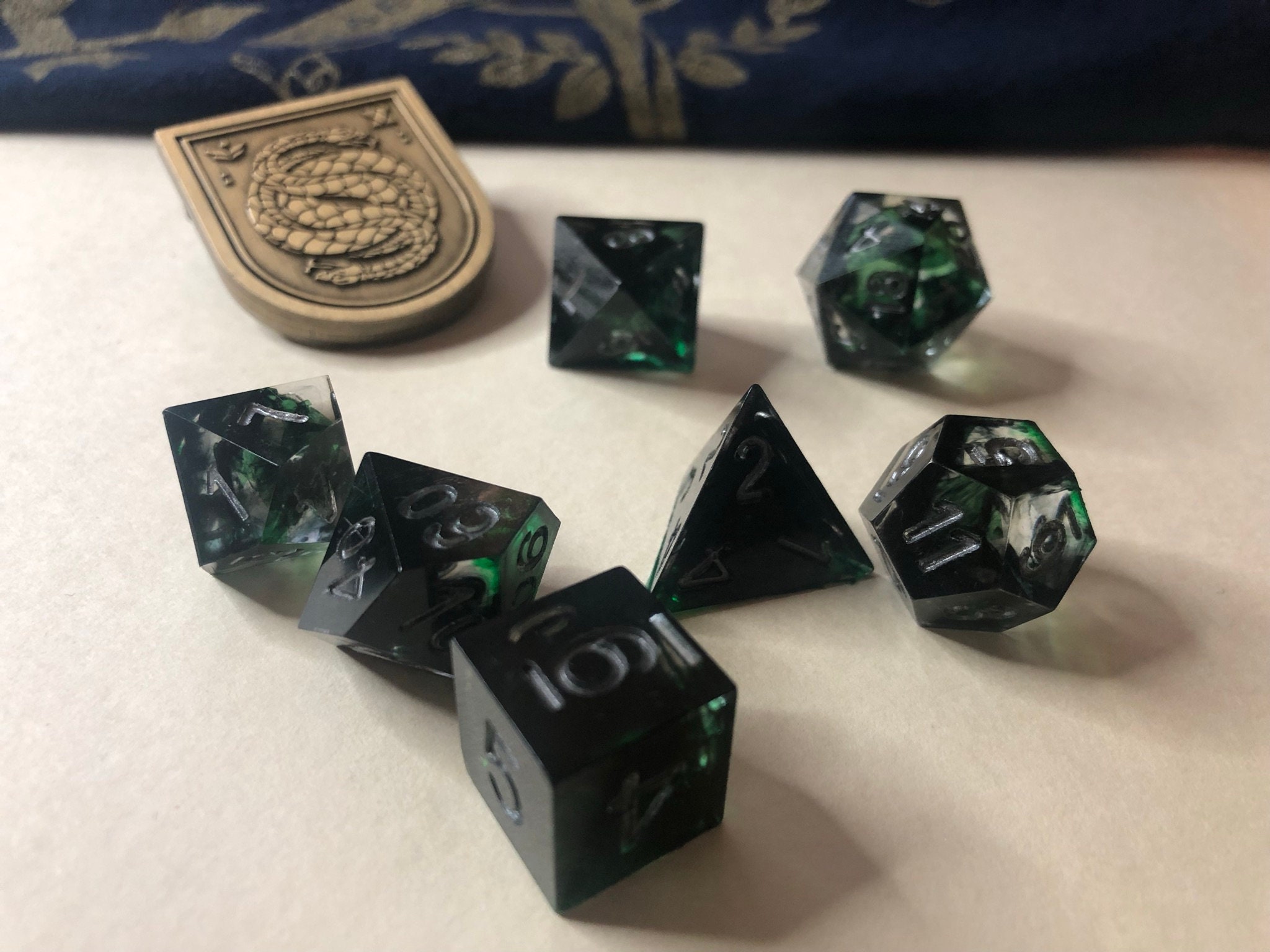 Dredgen - Destiny 2 Inspired Dice - Sharp Edged Custom Made Handcrafted ...