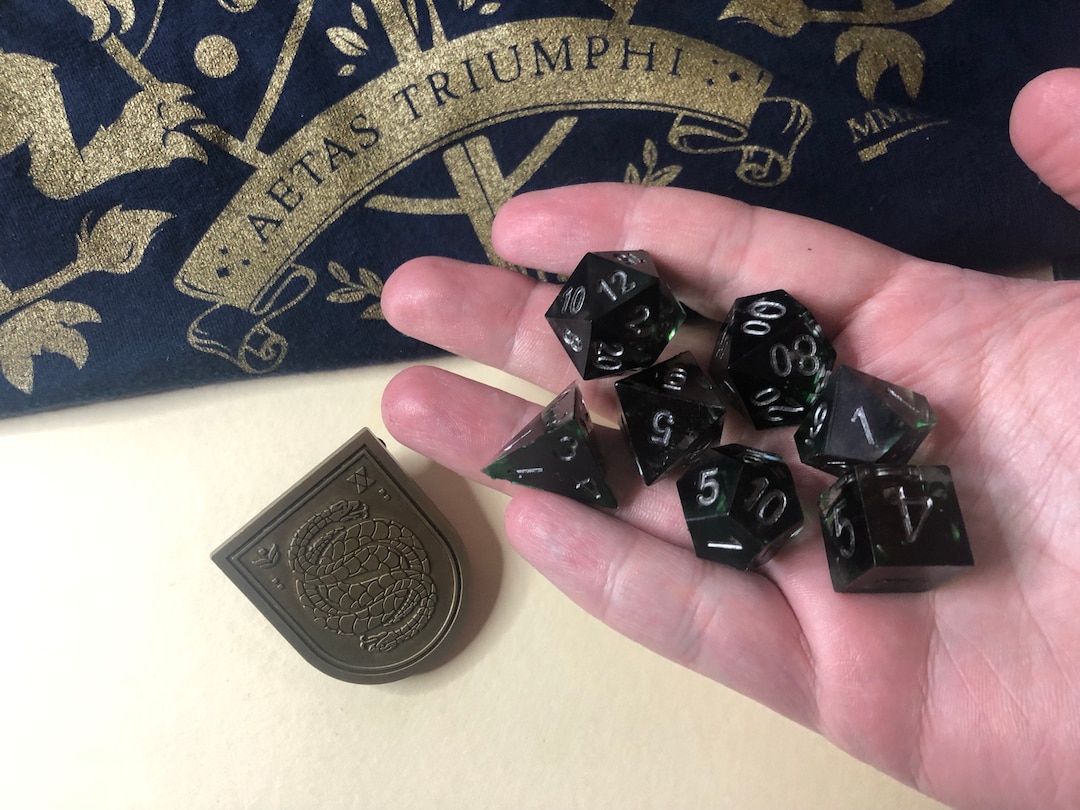 Dredgen - Destiny 2 Inspired Dice - Sharp Edged Custom Made Handcrafted ...