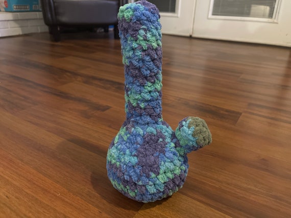 Crochet Bong Buddy Plush Water Bong Plush Maryjane Bong Pot | Etsy