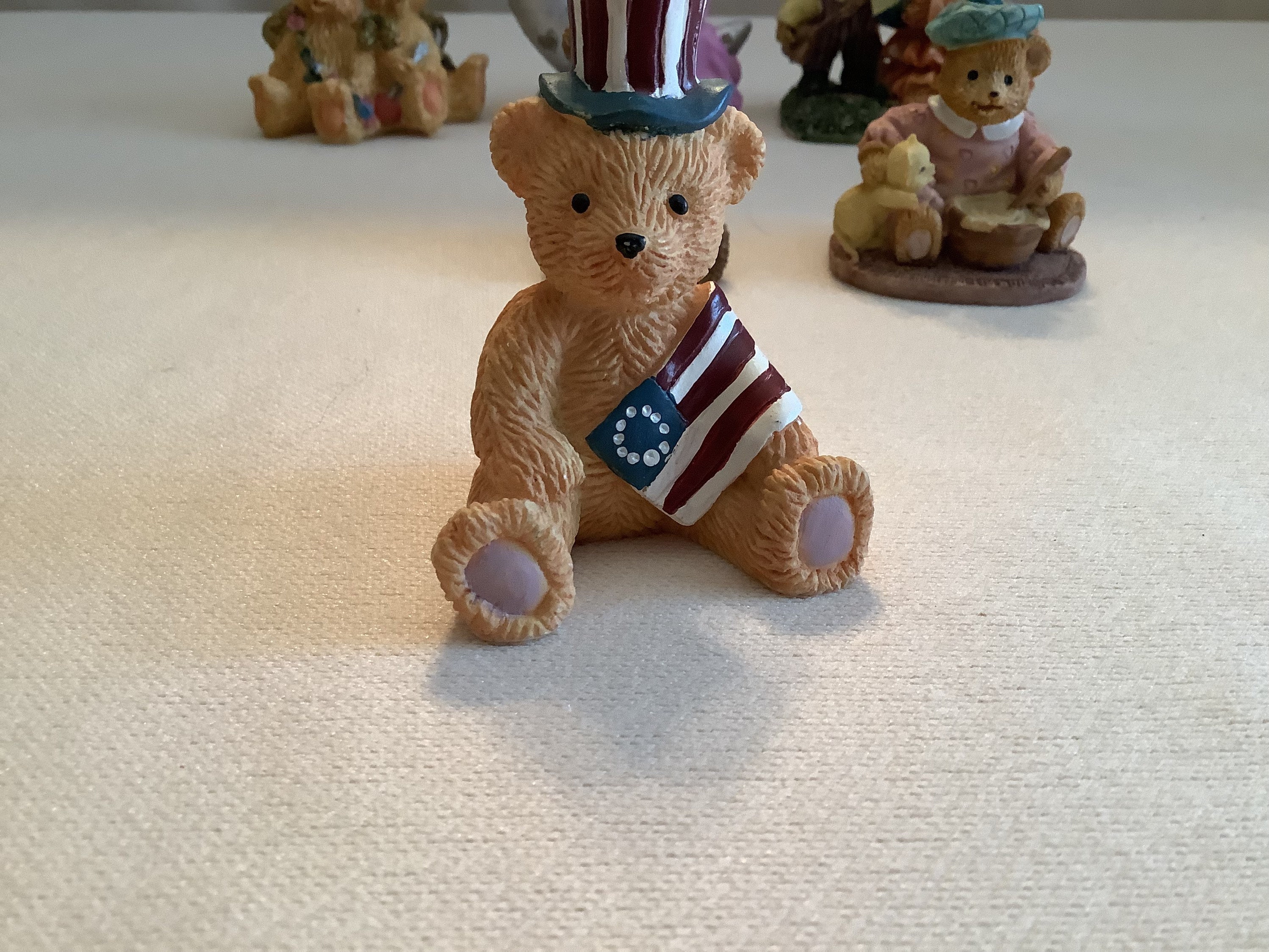 Bear Figurine Collectors Collection of 6 Miscellaneous Resin - Etsy