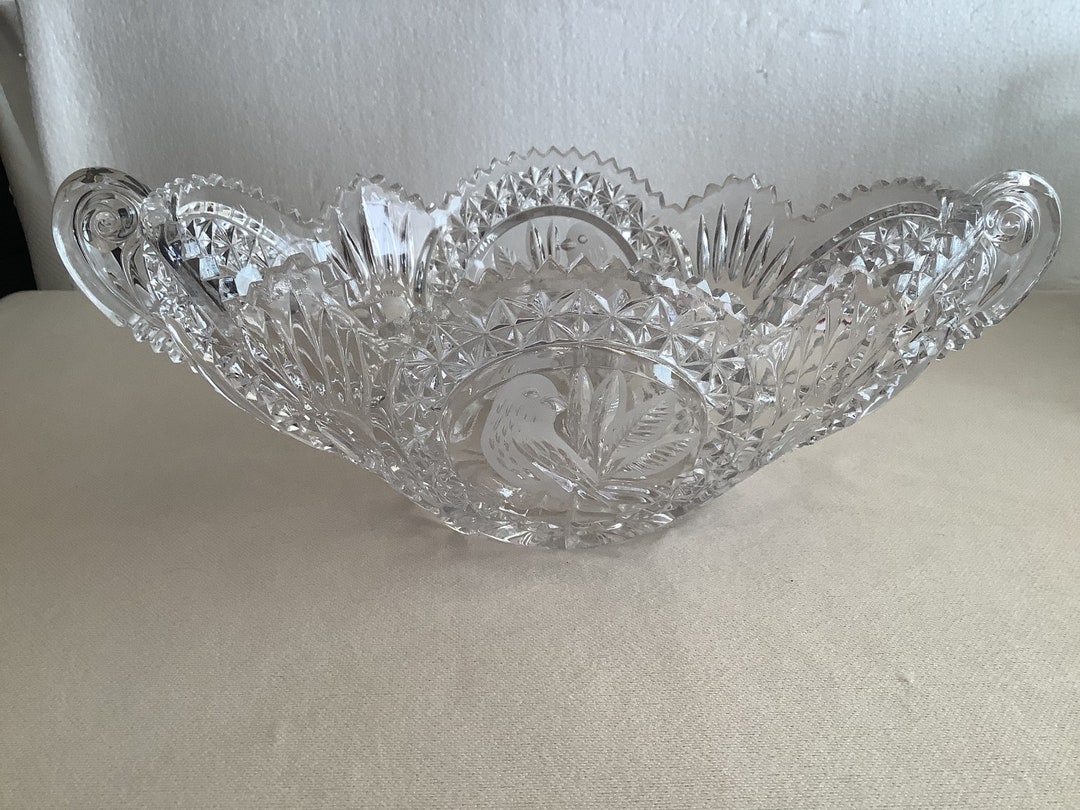 Vintage Hofbauer the Byrdes Crystal Collection Bavarian 24% Lead ...