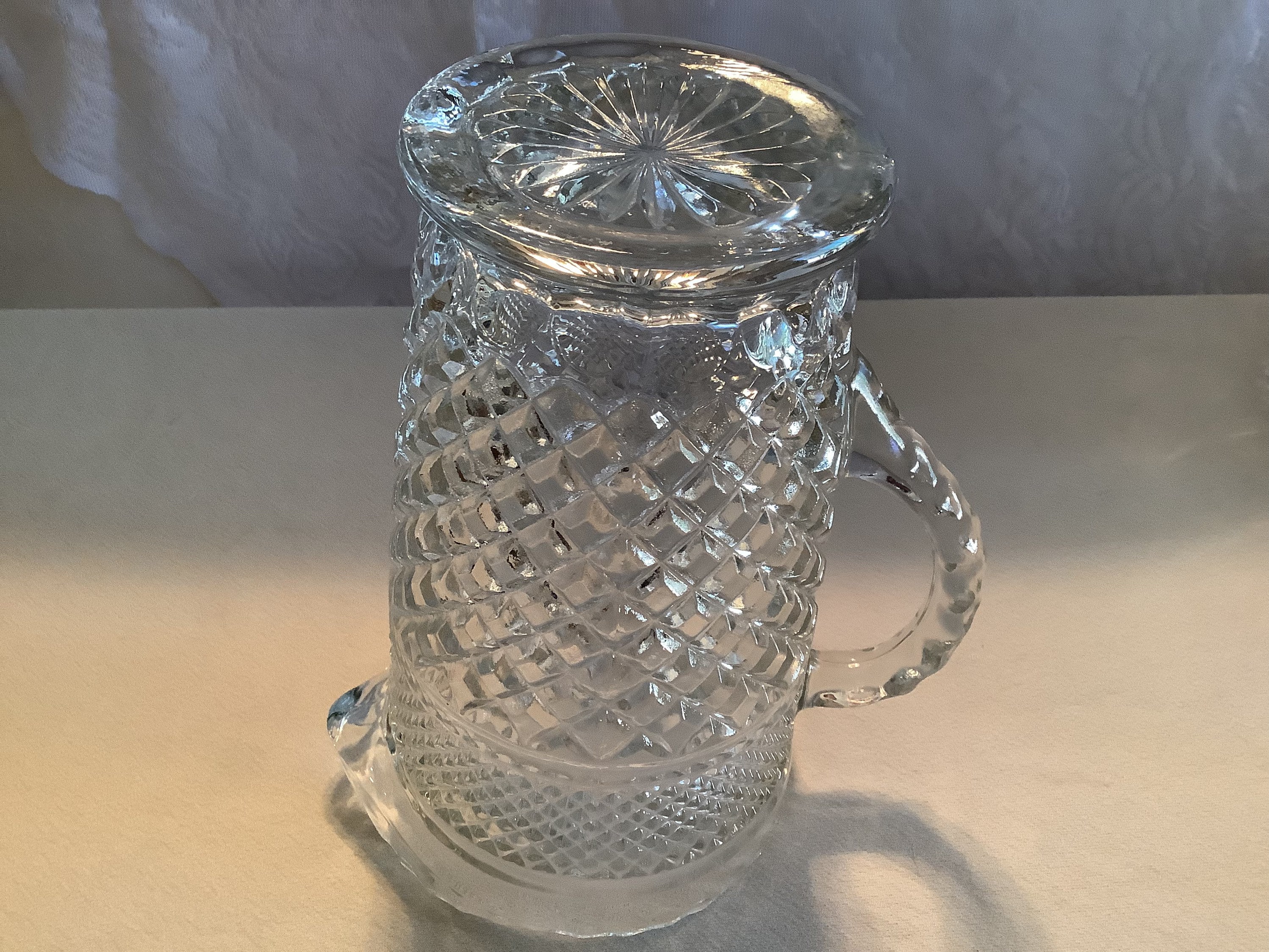 Vintage Anchor Hocking Wexford Pattern Cold Beverage Pitcher in a ...