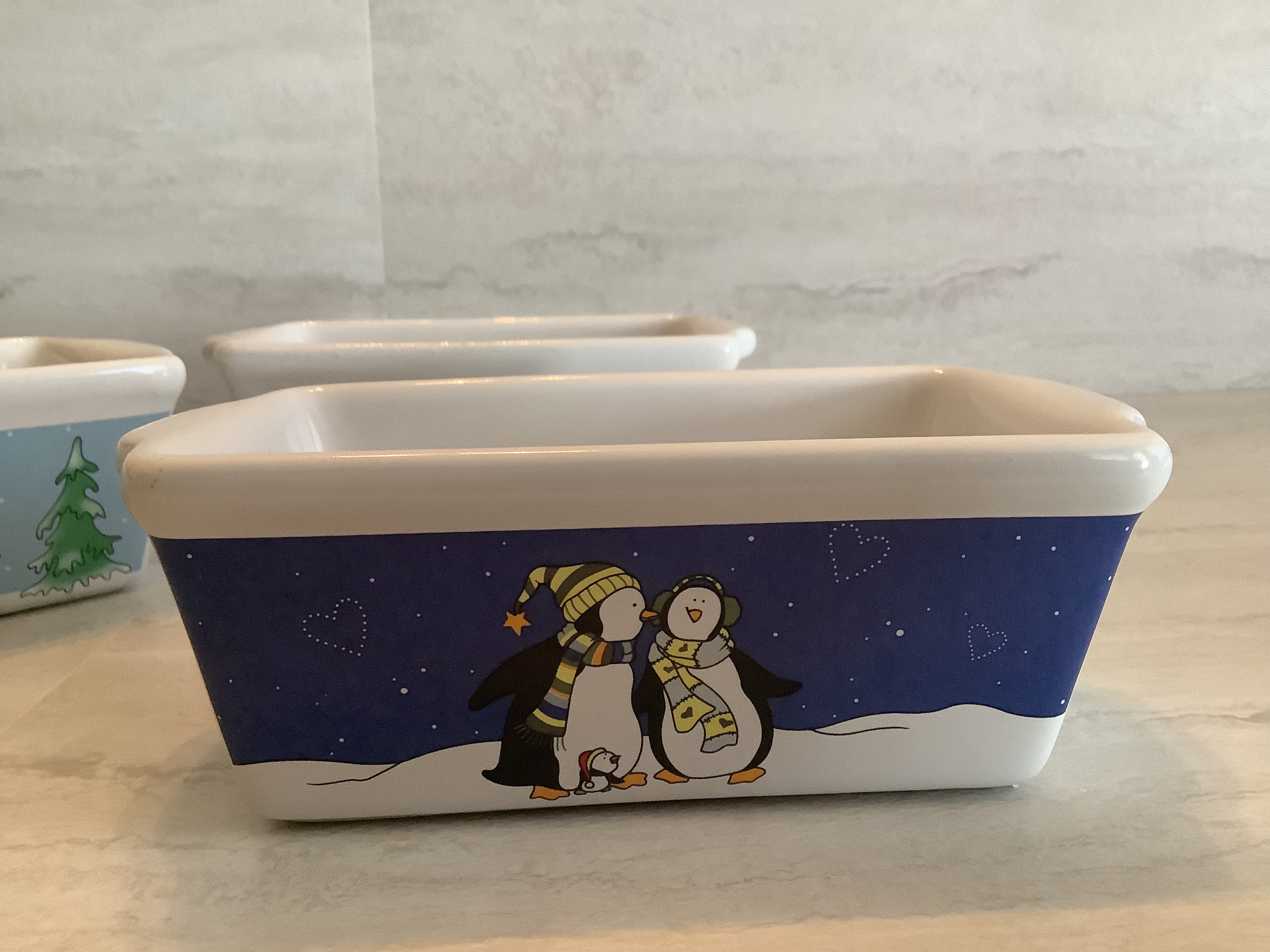 Vintage Garden Ridge Ceramic Mini Loaf Baking Pan in Christmas - Etsy