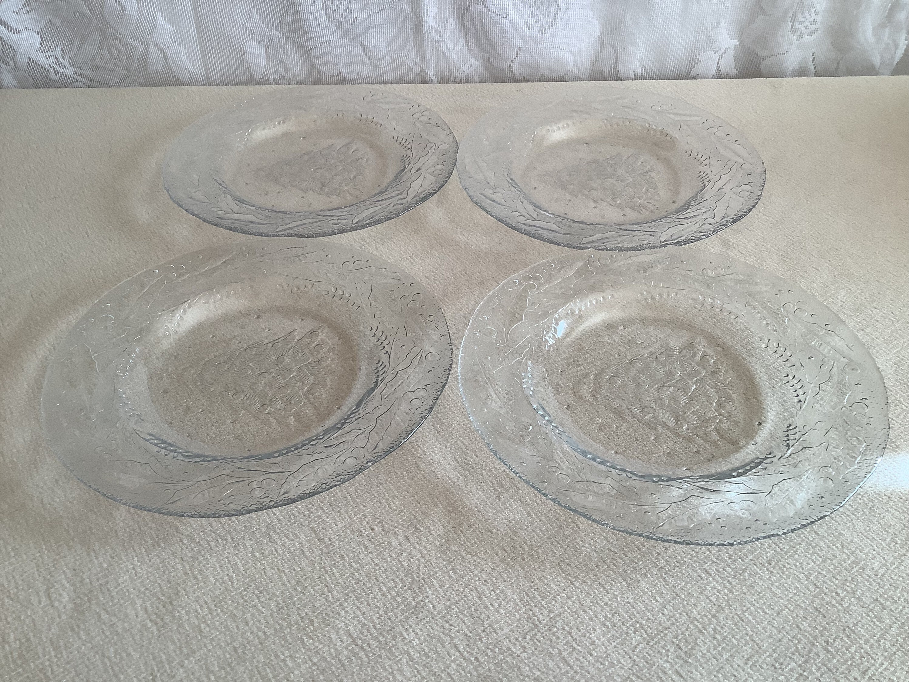 Vintage Arcoroc Holly Tree Pattern Christmas Holiday Dinner - Etsy