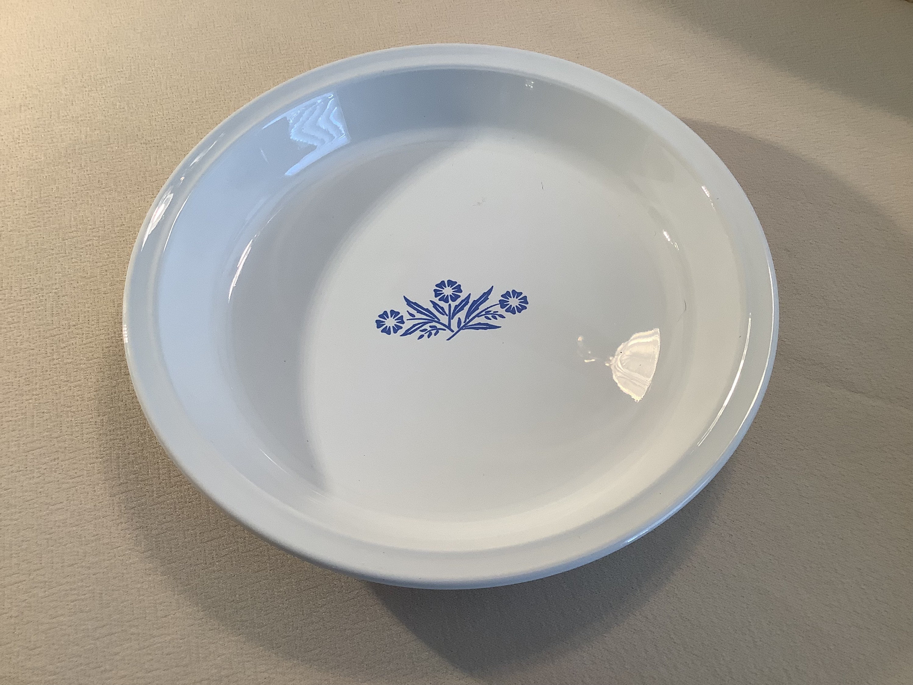 Vintage Corning Ware Cornflower Blue Pie Plate P-309 Blue - Etsy