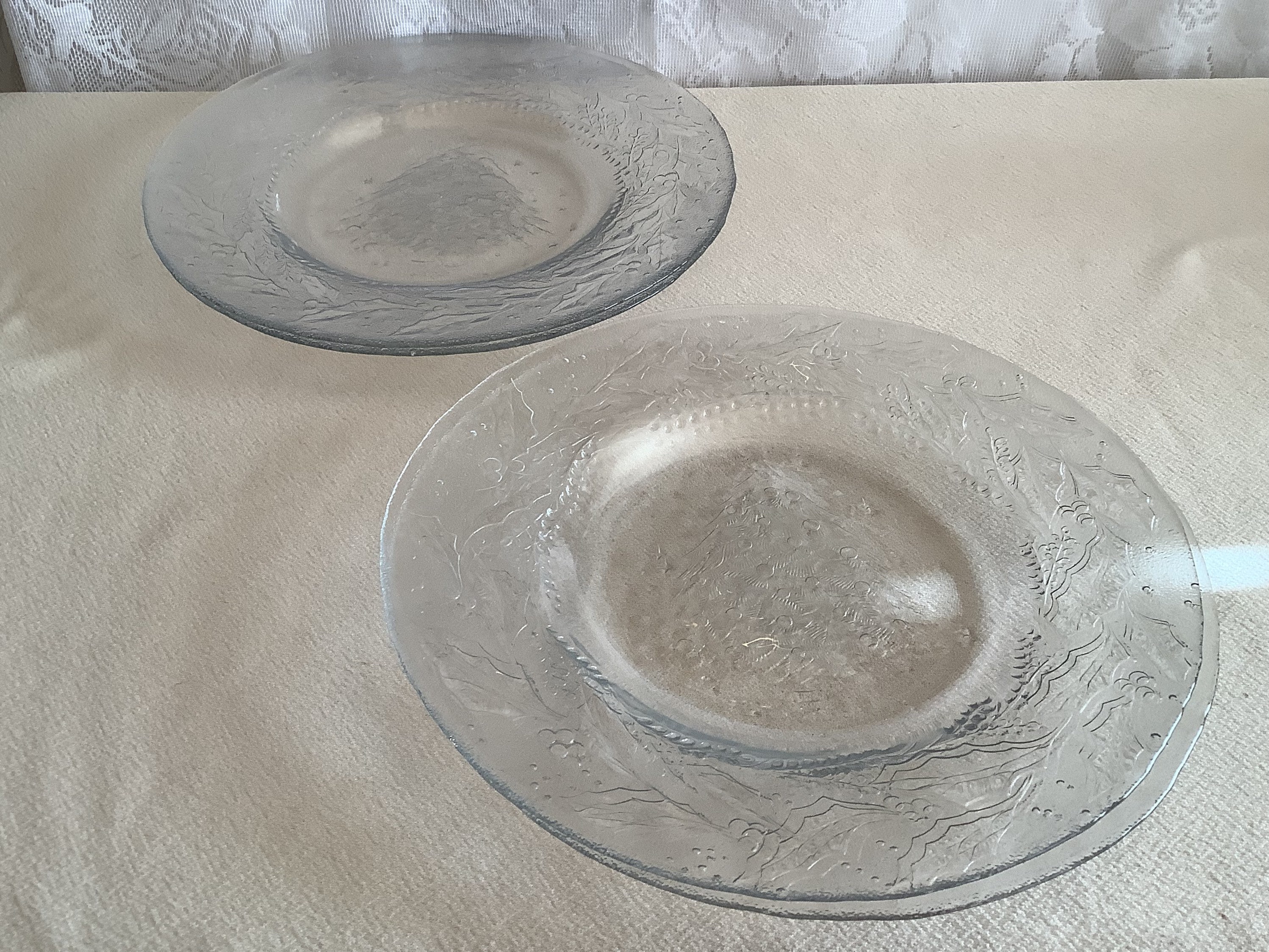 Vintage Arcoroc Holly Tree Pattern Christmas Holiday Dinner - Etsy