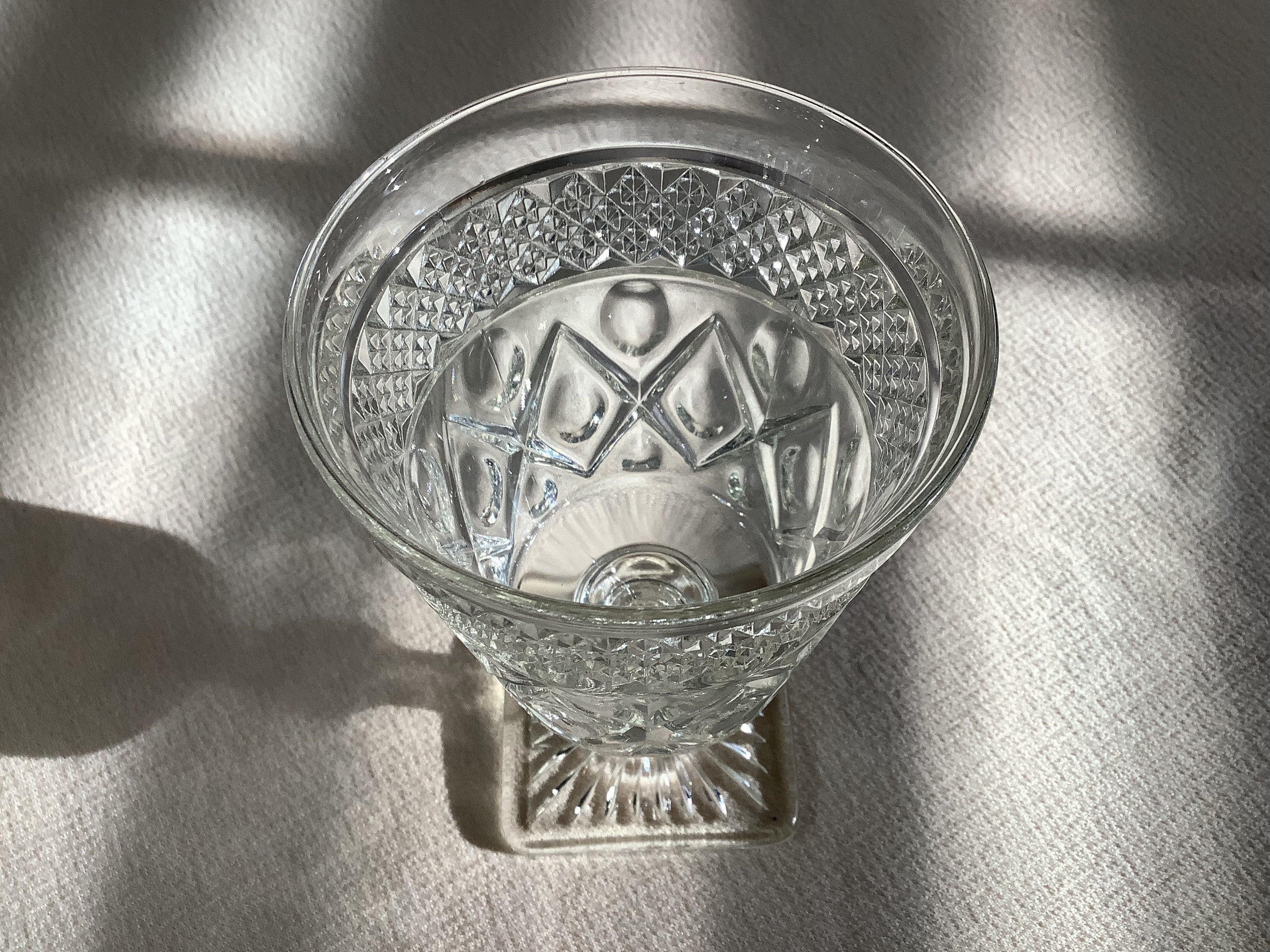Vintage Imperial Glass Ohio Cape Cod Clear Pattern Water or - Etsy