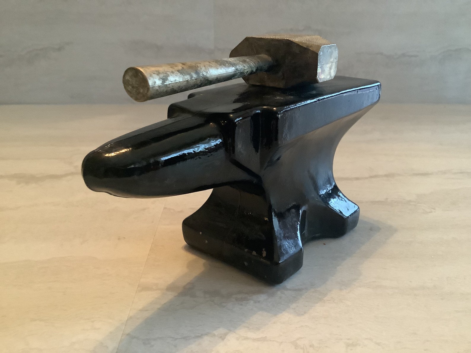 Vintage Avon Products Inc. Blacksmith Anvil Black Glass After - Etsy
