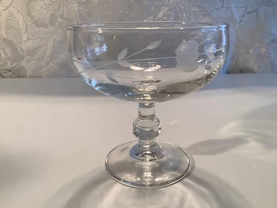 Vintage Princess House Heritage Collection clear crystal | Etsy