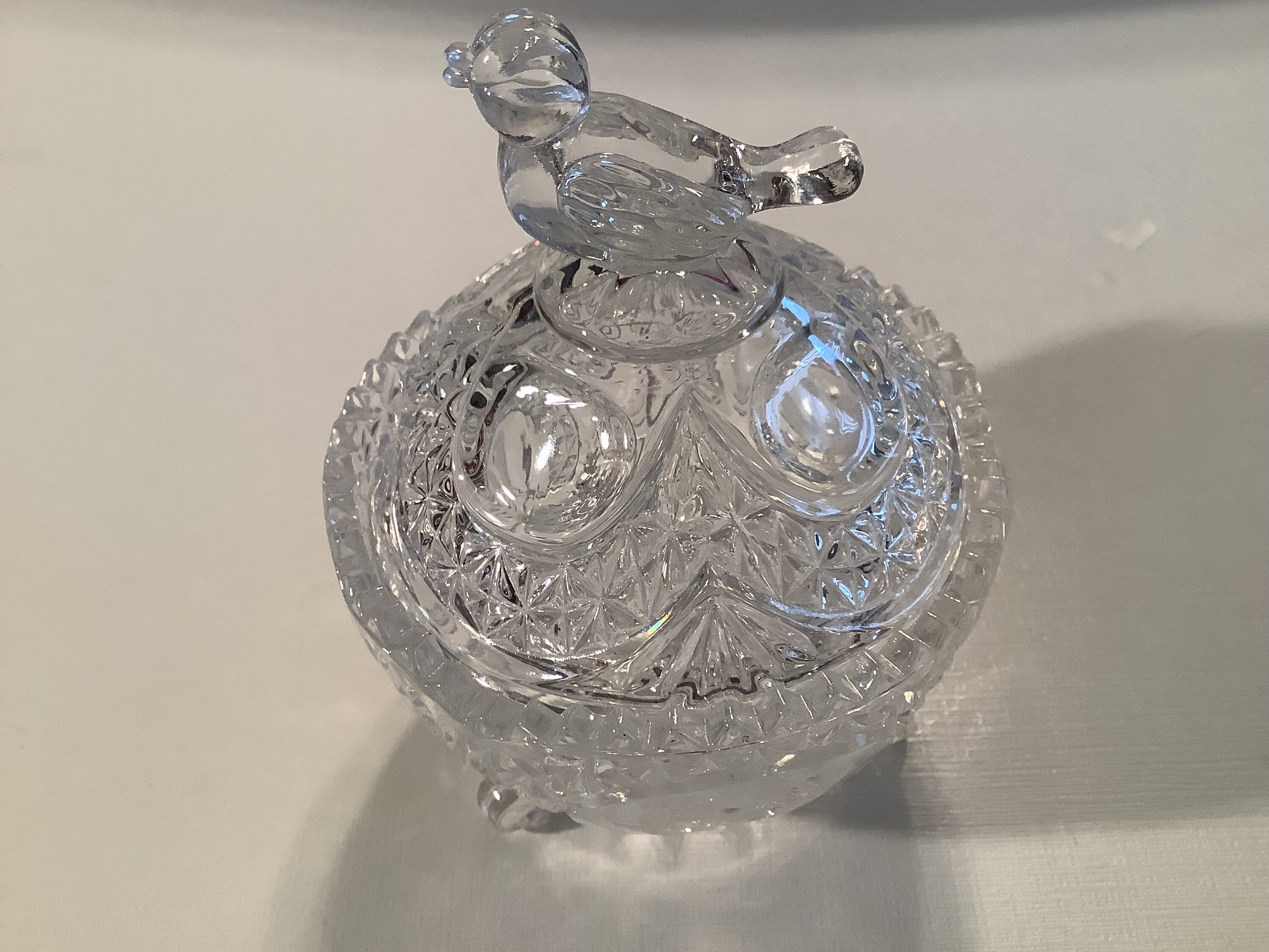 Vintage Hofbauer the Byrdes Crystal Collection Rose Genuine Bavarian 24 ...