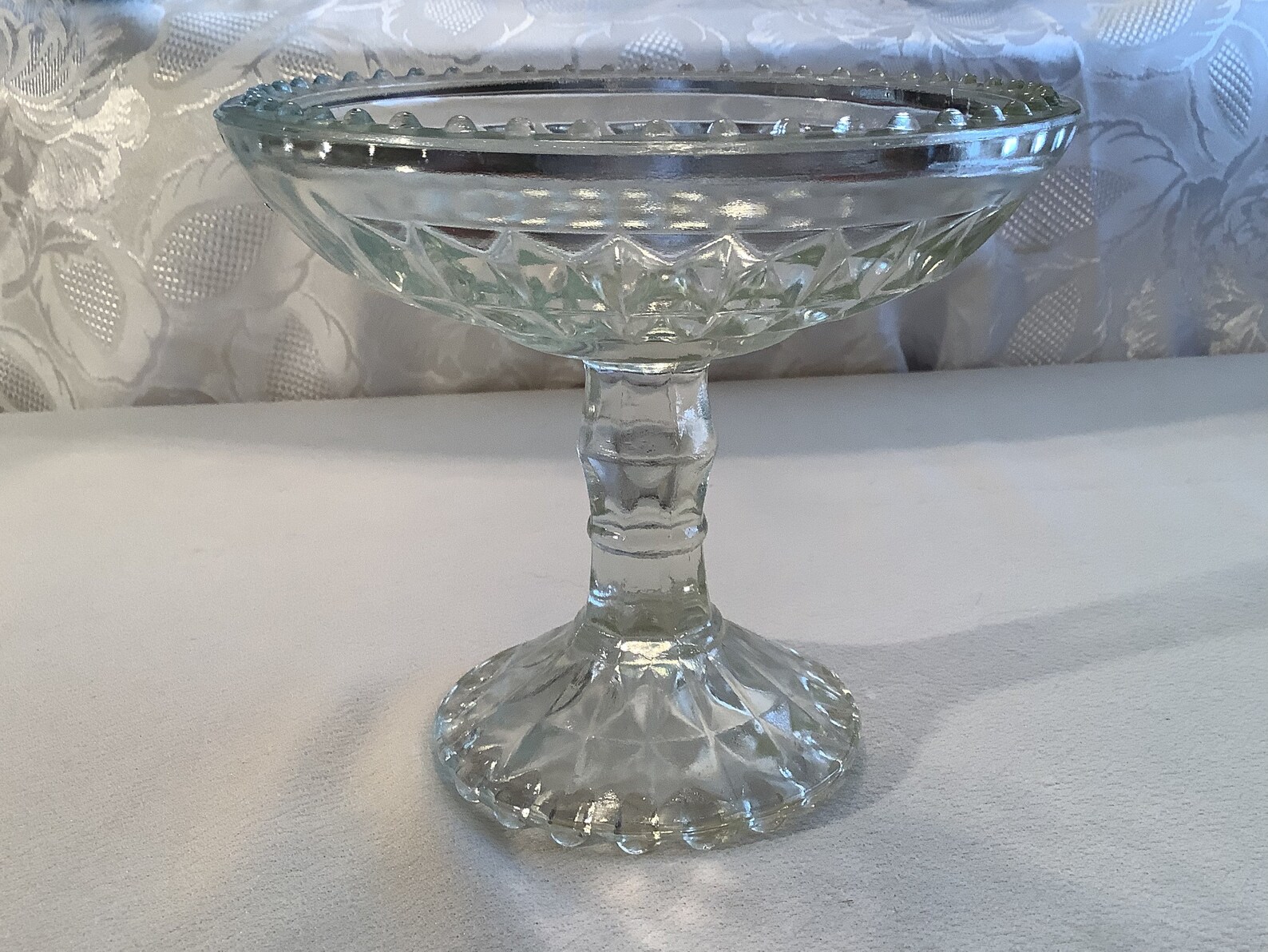 Vintage Jeannette Glass Windsor Pattern Clear Depression Glass - Etsy