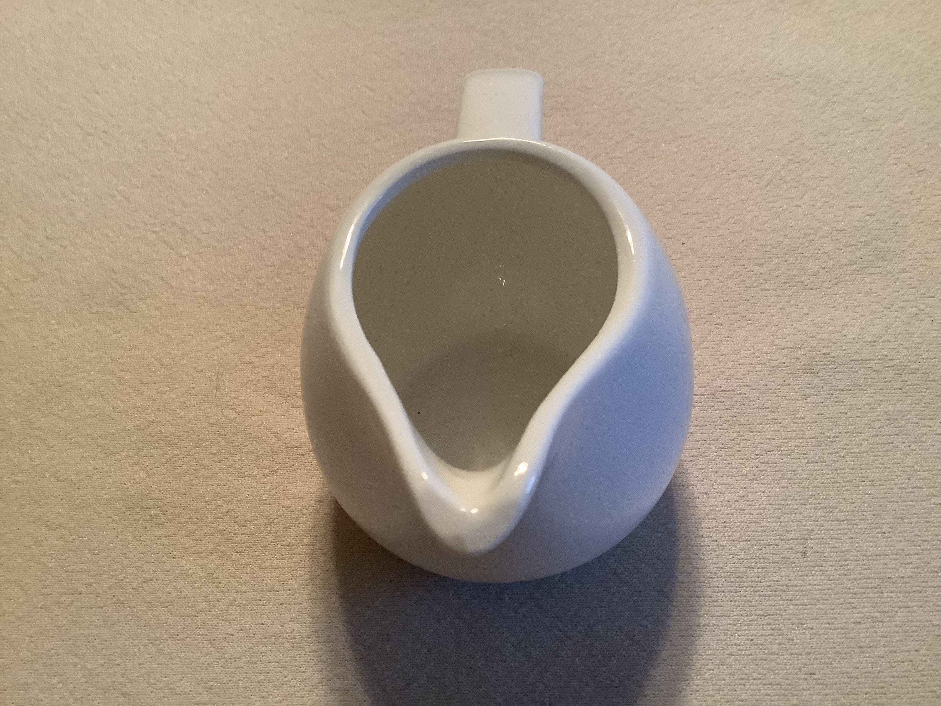 Vintage White Ceramic Individual Creamer Sauce Syrup or - Etsy