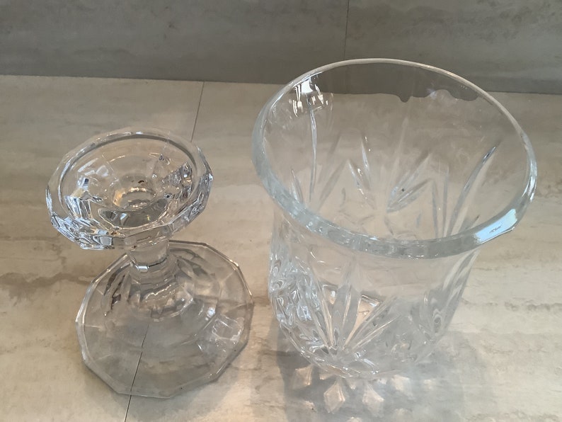 Vintage Shannon Crystal by Godinger Crystal Lexington Pattern - Etsy