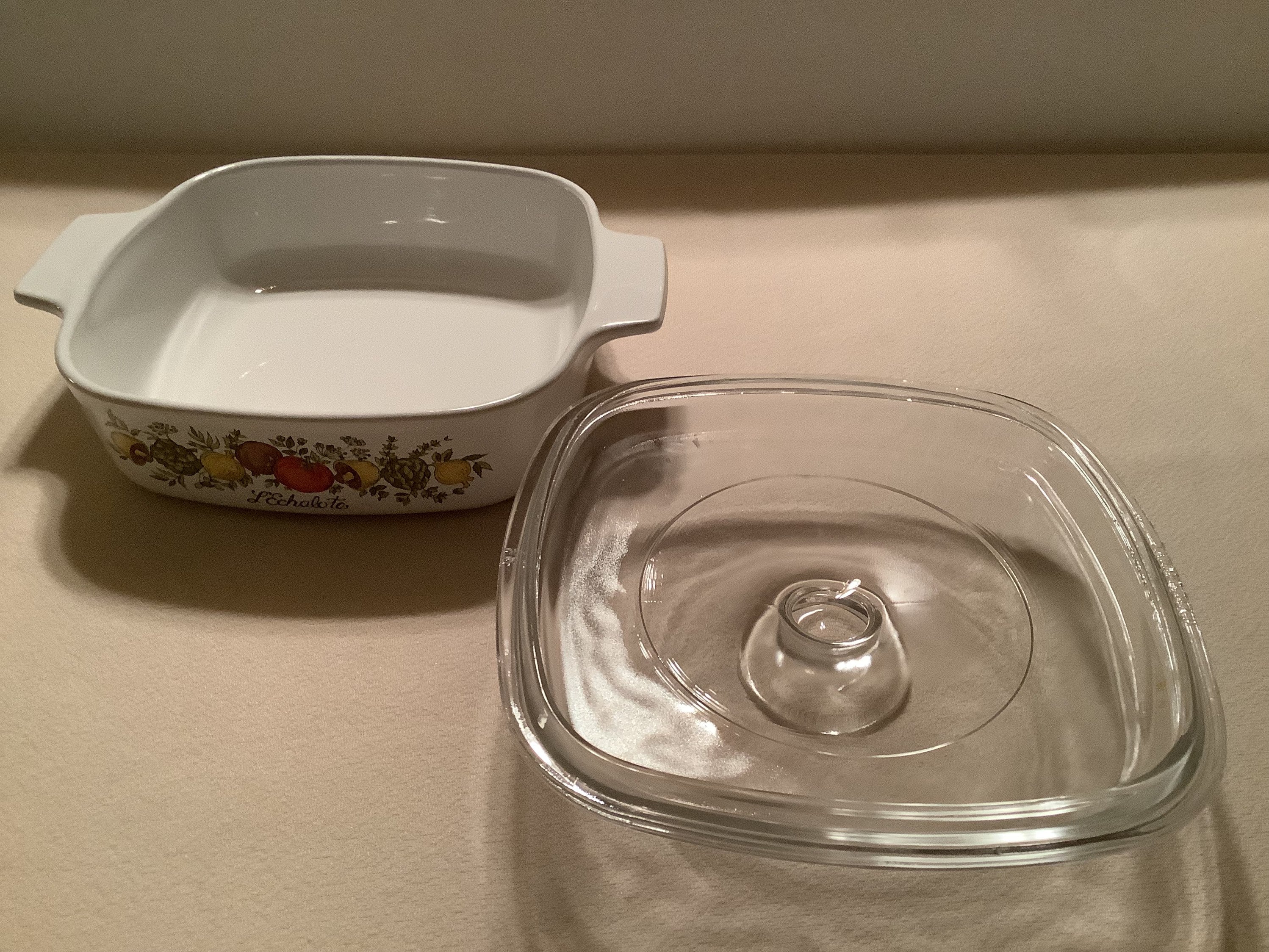 Vintage Corning Ware Spice of Life Pattern 1 Quart Casserole Dish With ...