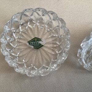 Vintage Shannon Crystal Designs of Ireland Hersheys Kiss Pattern Clear ...
