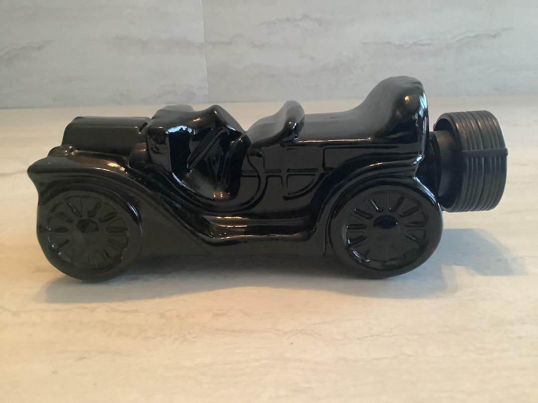 Vintage Avon Products, Inc. Touring Model T Black Glass After Shave ...