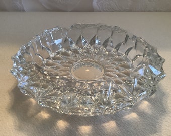 Crystal Glass Ashtray | Etsy