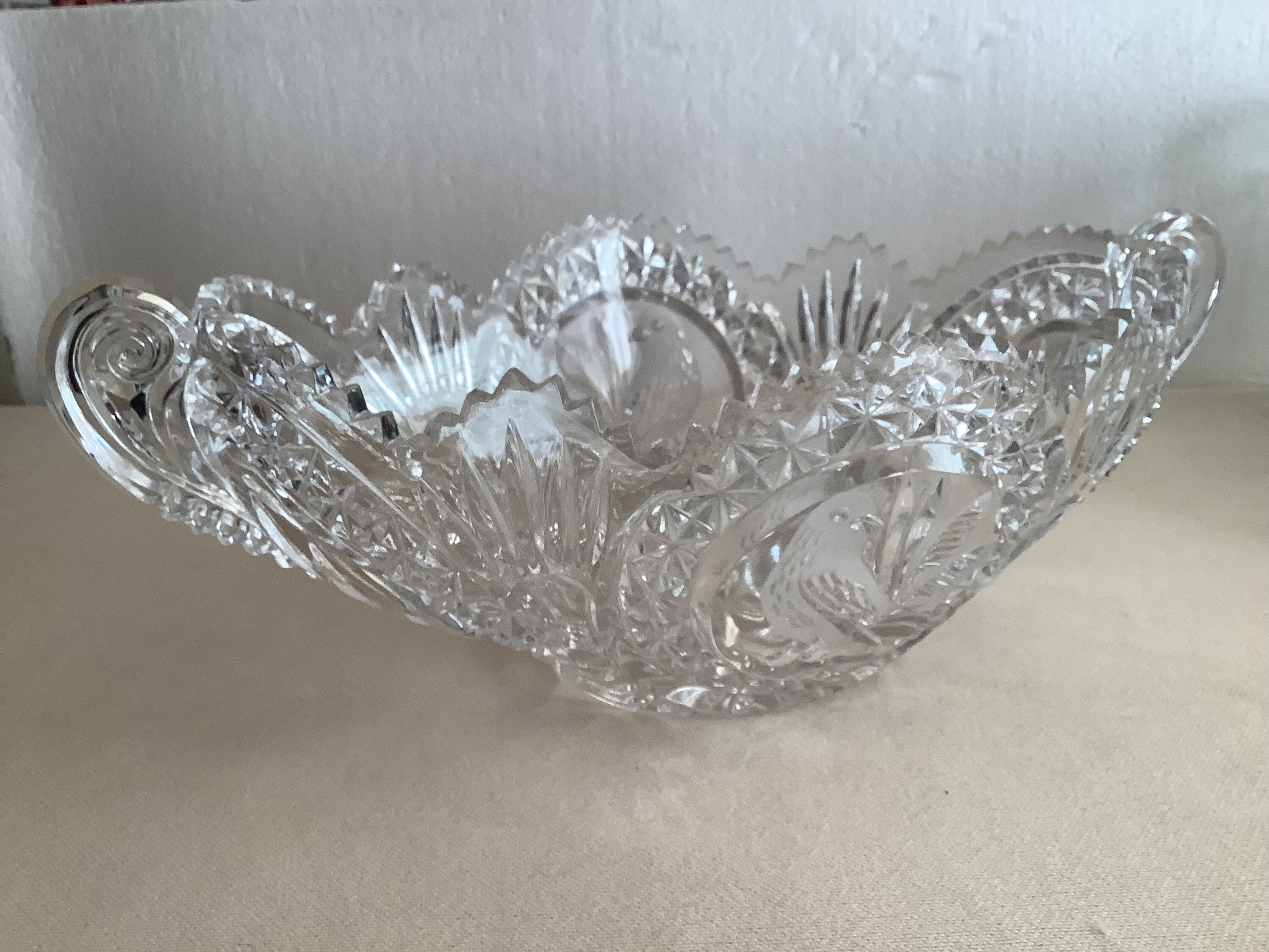 Vintage Hofbauer the Byrdes Crystal Collection Bavarian 24% Lead ...