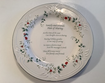 Friends and Family Plate - Etsy