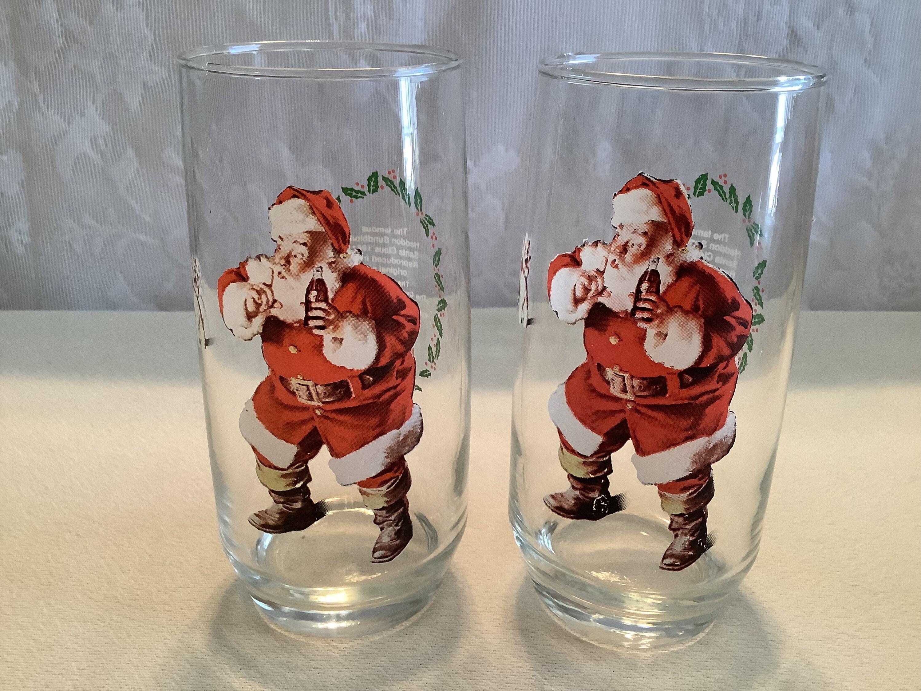 Vintage Coca Cola Company Haddon Sundblom Santa Claus 1961 Reprint ...