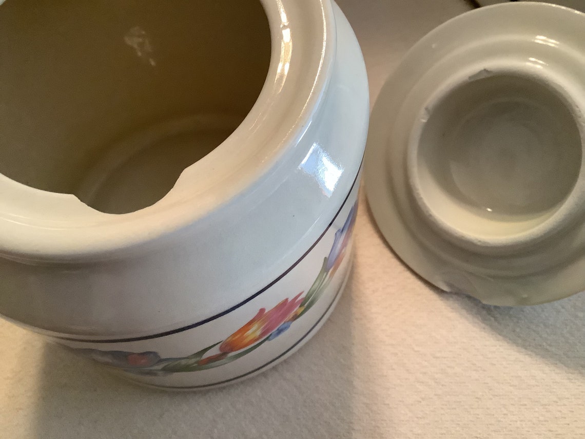 Vintage Corning Corelle Fresh Cut Pattern Canister Set With - Etsy