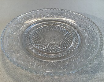 Crystal Glass Plate - Etsy