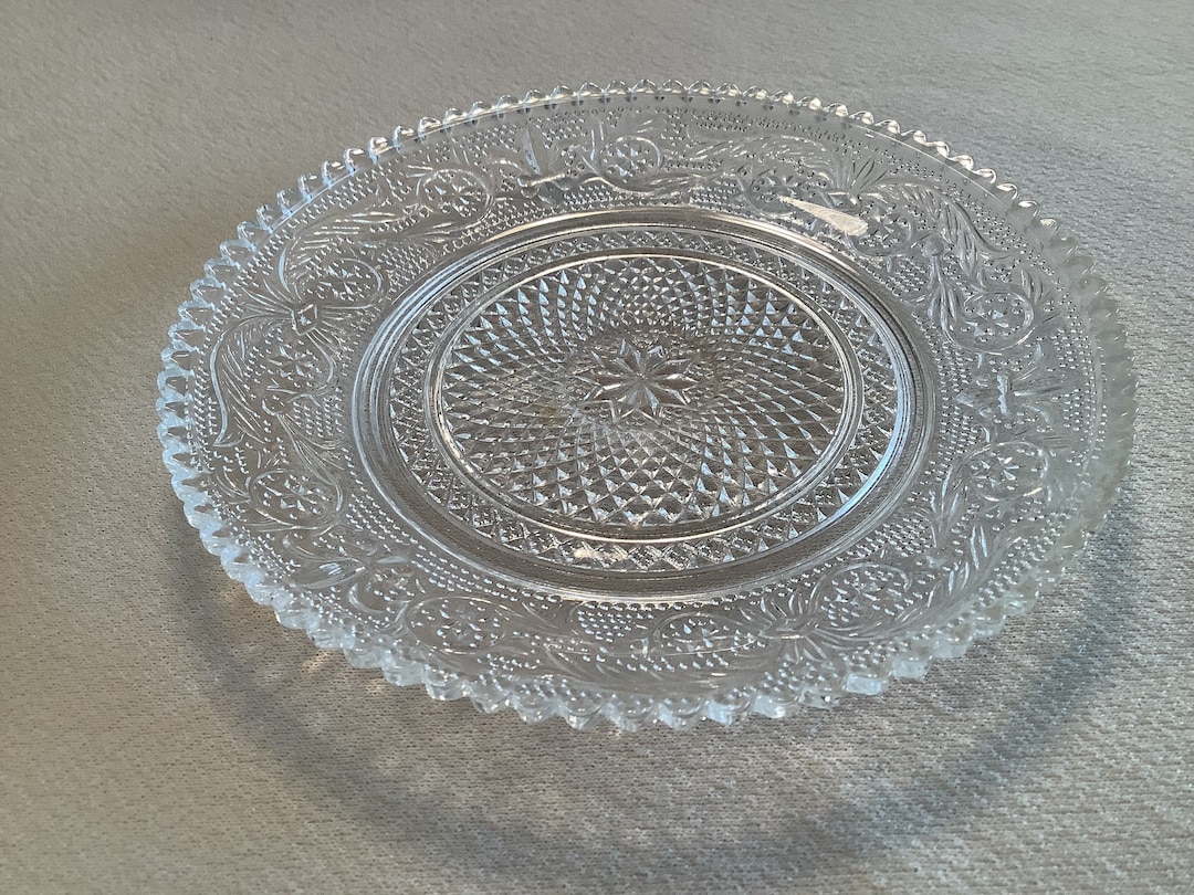 Vintage Hazel Atlas Flower Petal Atc 15 Daisy Luncheon Plate With a ...