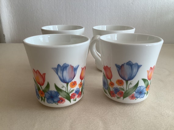 Vintage Corning Corelle Fresh Cut Pattern Coffee Cup With | Etsy