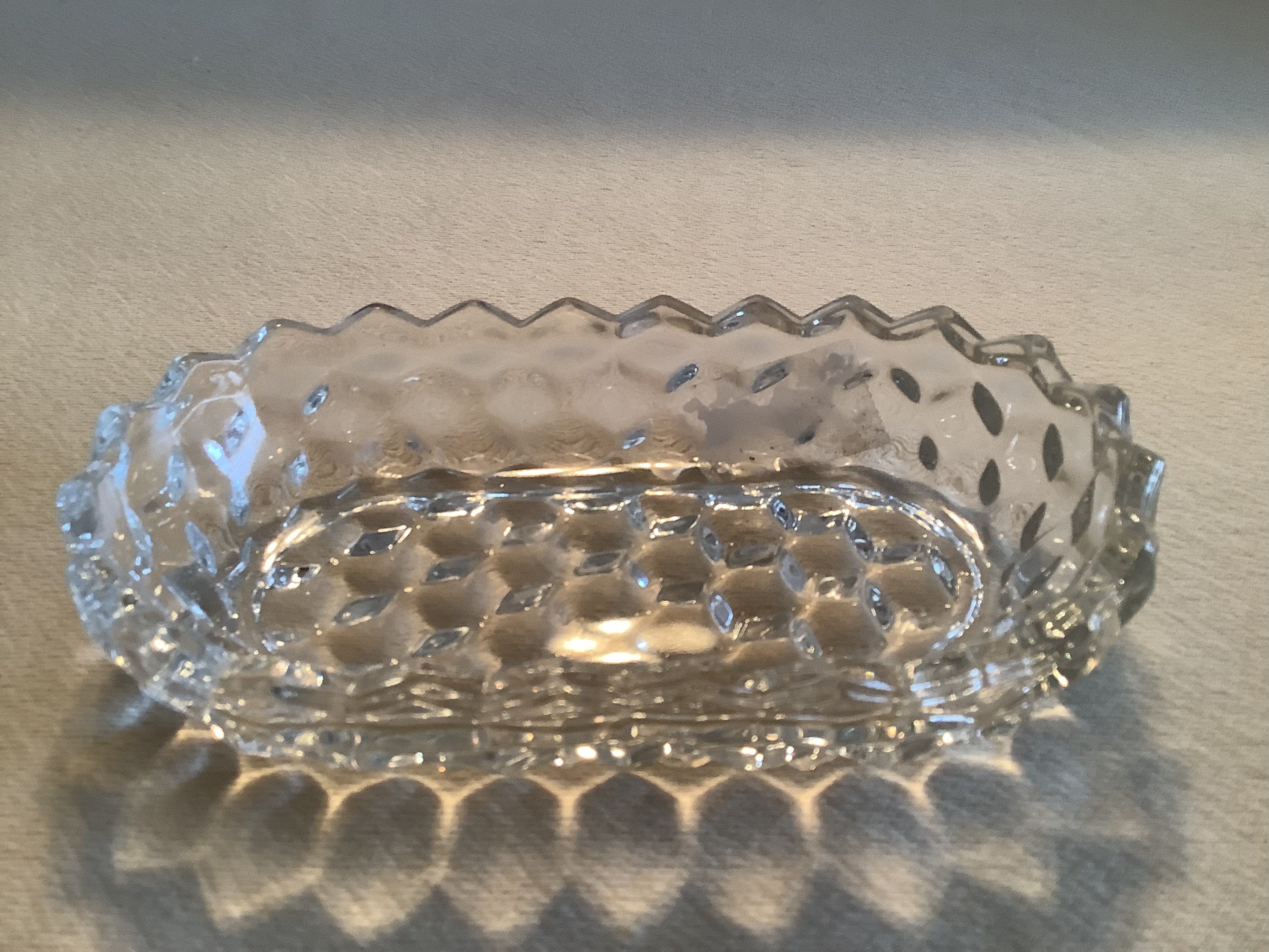 Vintage Fostoria Glass American Clear Pattern Clear Crystal - Etsy