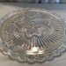Vintage Princess House Heritage Pattern Footed Clear Glass Cake or ...
