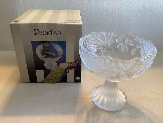 Vintage Original Walther Glas Germany Paradiso Pattern Clear | Etsy